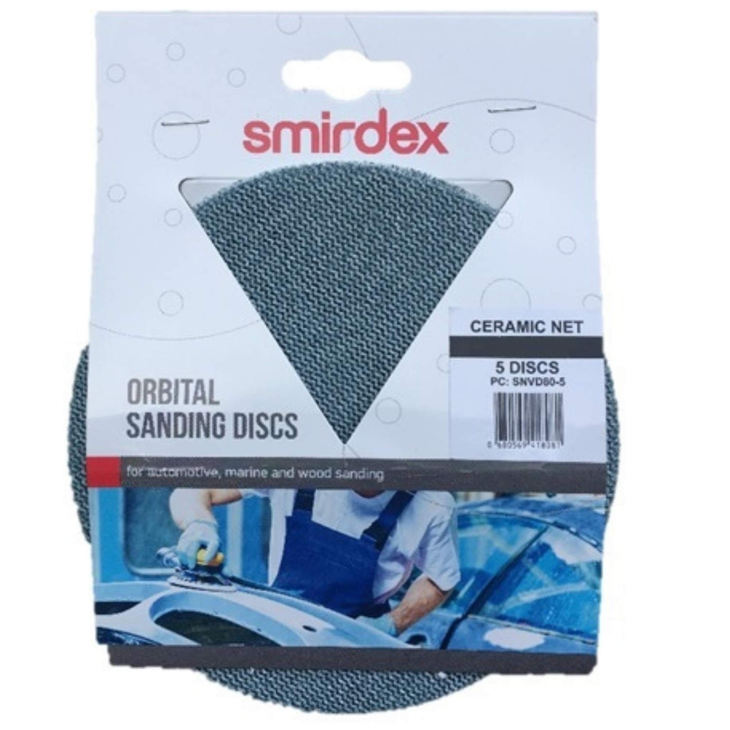 SMIRDEX 750 6" Ceramic Net Velcro Discs - Oz General Store
