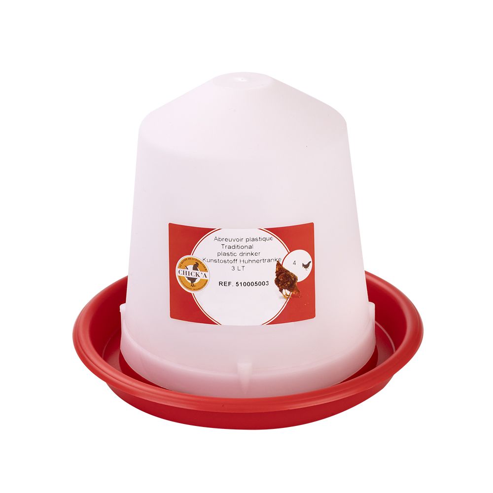 Shoof Poultry Drinker Ukal Straight (3 Sizes Available) - Oz General Store