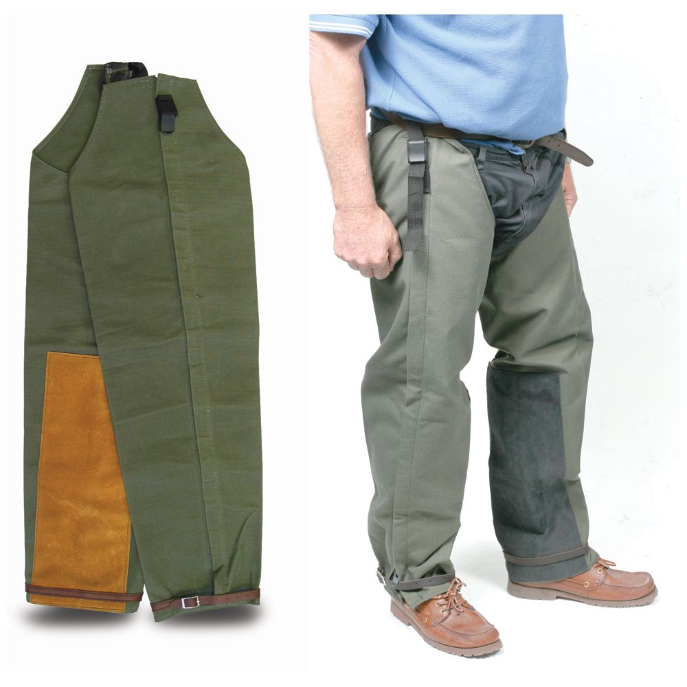 Shoof Chaps Canvas Side-Opening (3 Sizes Available) - Oz General Store