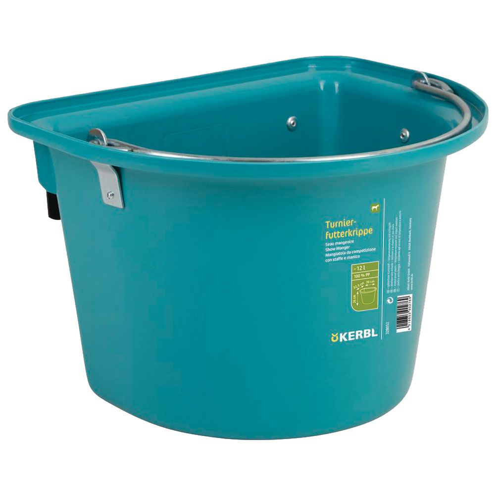 Shoof Feed Bucket Rail Hanging Kerbl 12L (5 Colours Available) - Oz ...