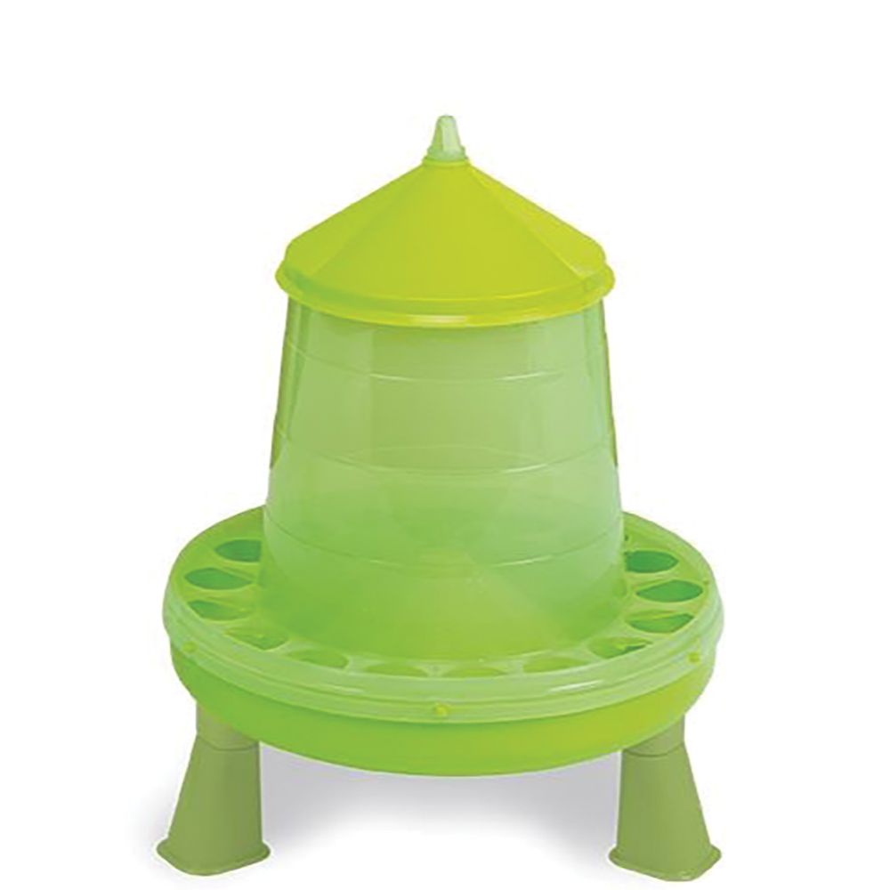 Shoof Poultry Feeder Gaun Transparent with Legs (2 Sizes Available) - Oz General Store