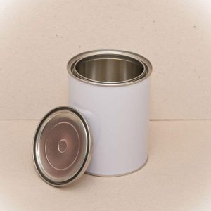 Metal Open Top Can & Lid (5 Sizes Available) - 2L / 1x - Oz General Store