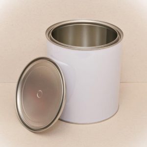 Metal Open Top Can & Lid (5 Sizes Available) - 4L / 1x - Oz General Store