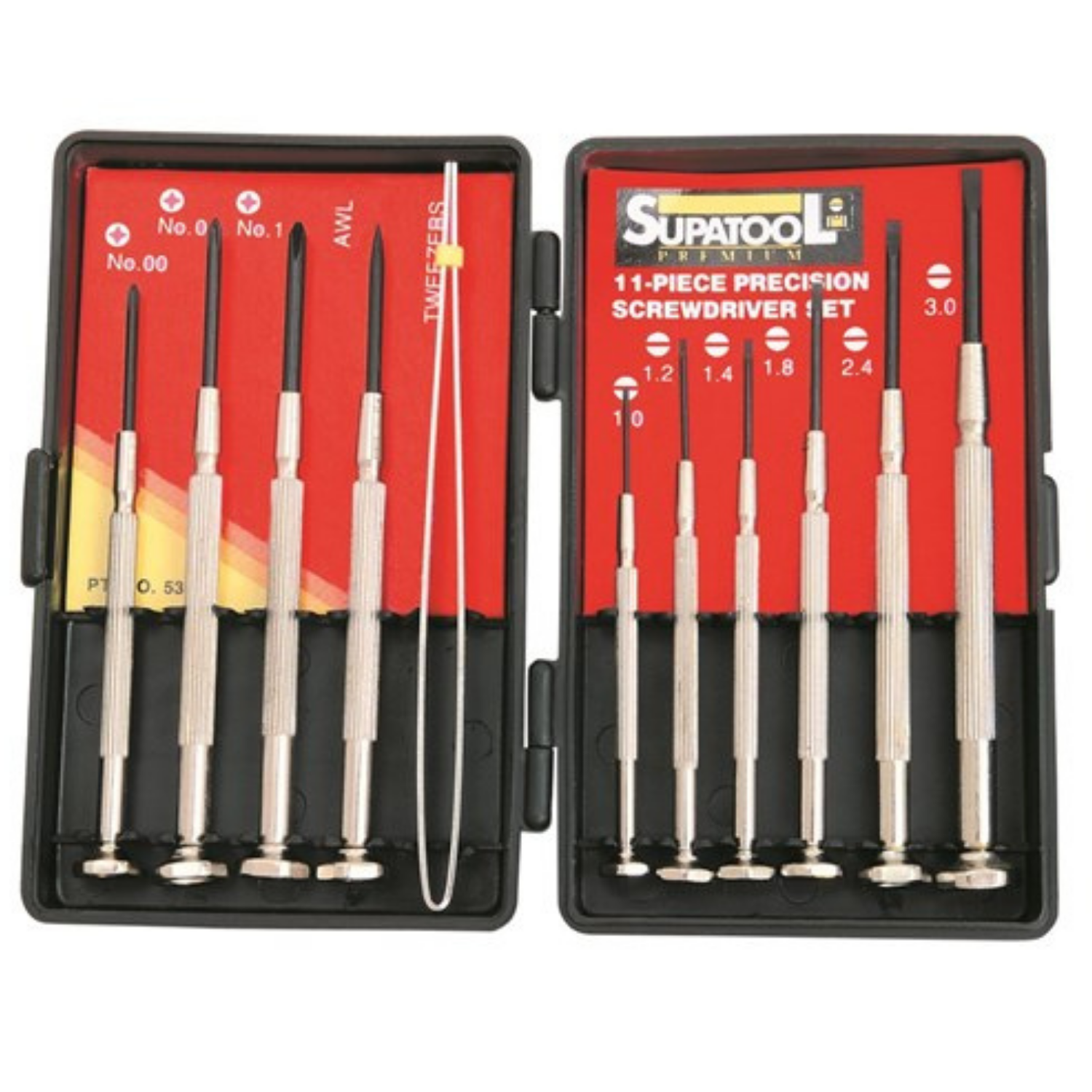 Supatool Precision Screwdriver Set 11 Piece - Oz General Store