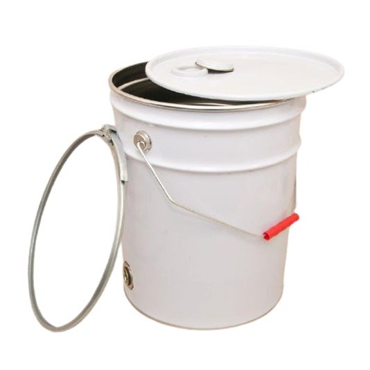 Metal Pail & Lid with Lock Ring (4 Variants Available) - Oz General Store