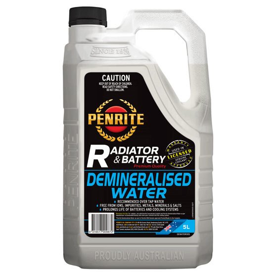 Penrite Demineralised Water (4 Sizes Available) - 20L - Oz General Store