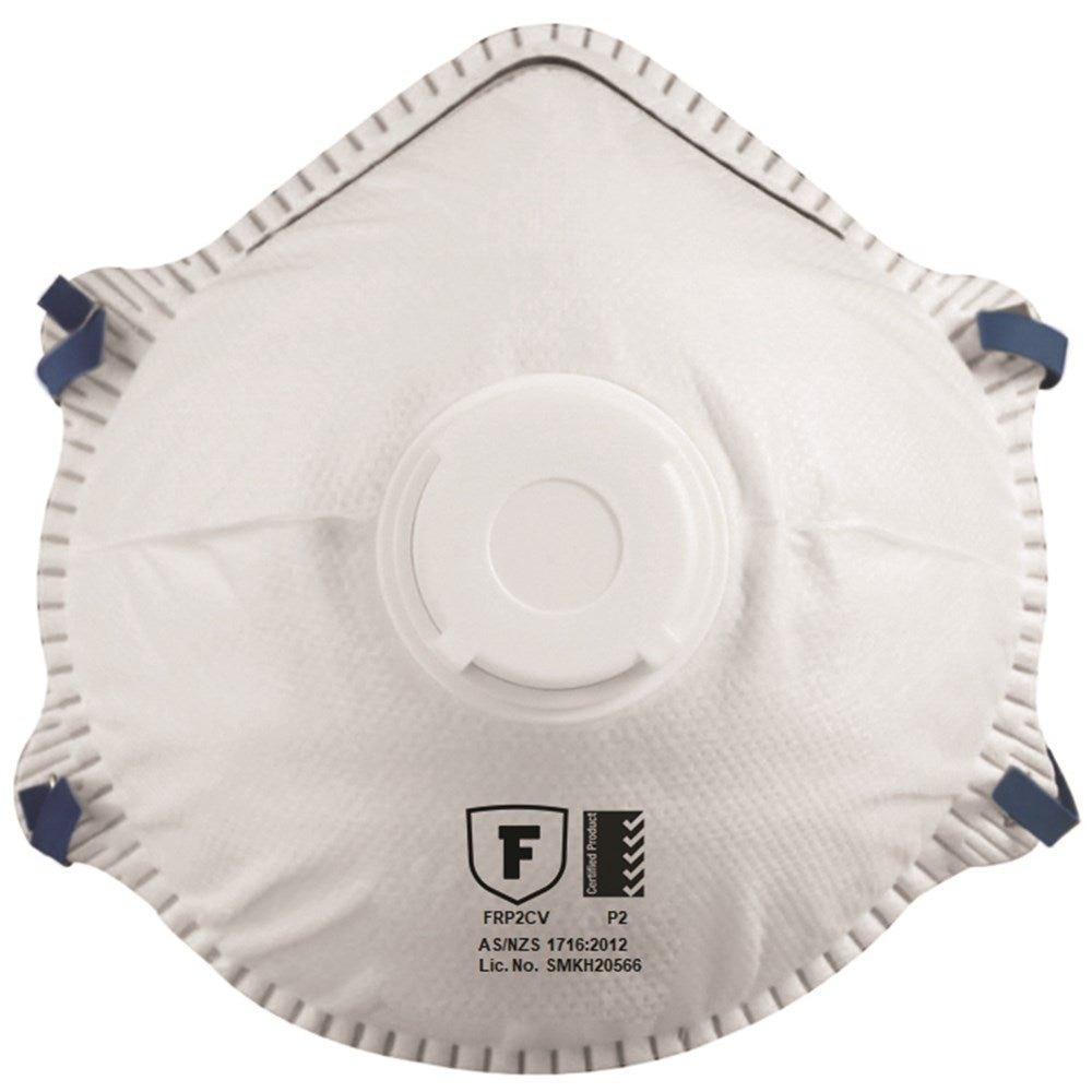 Frontier Disposable P2 Cup Respirator with Valve - Oz General Store
