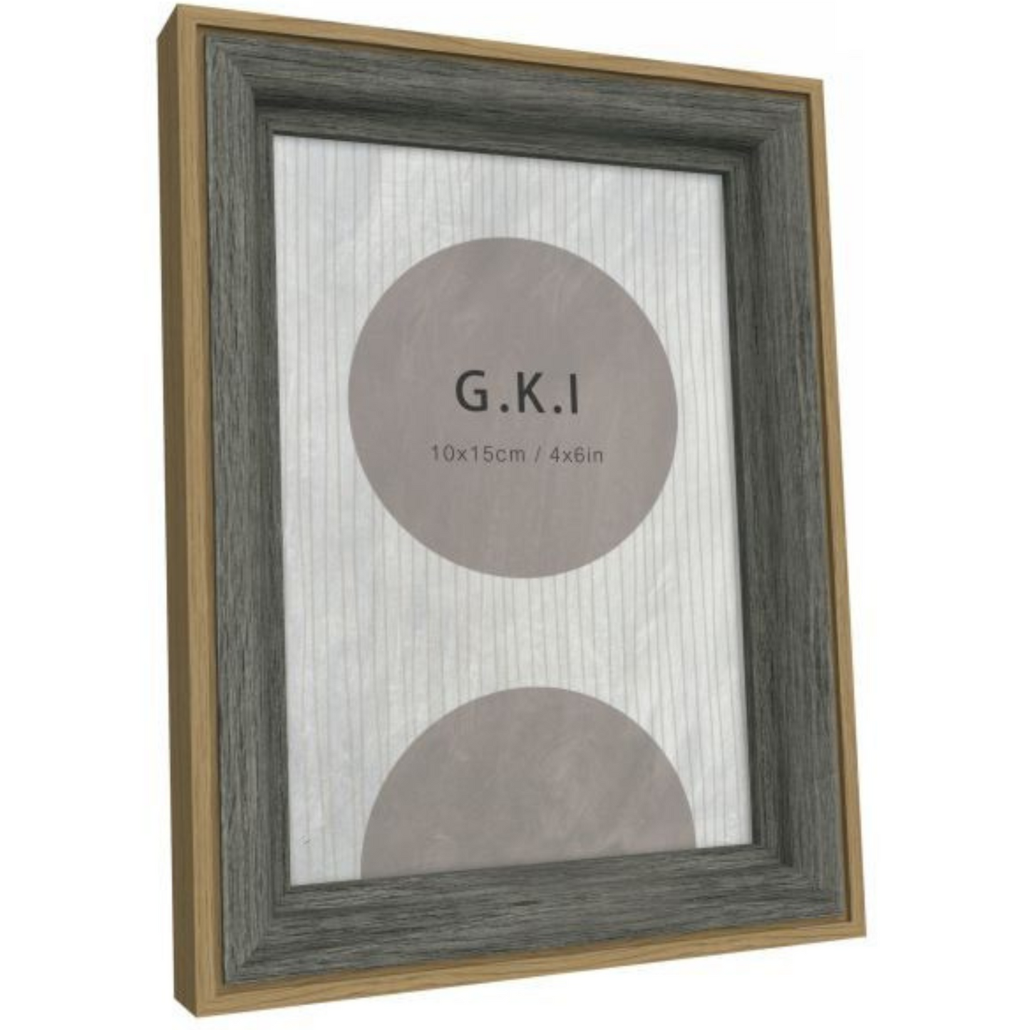 MDF Photo Frame with Dark Grey Trim Moulding 8"X10" - Oz General Store
