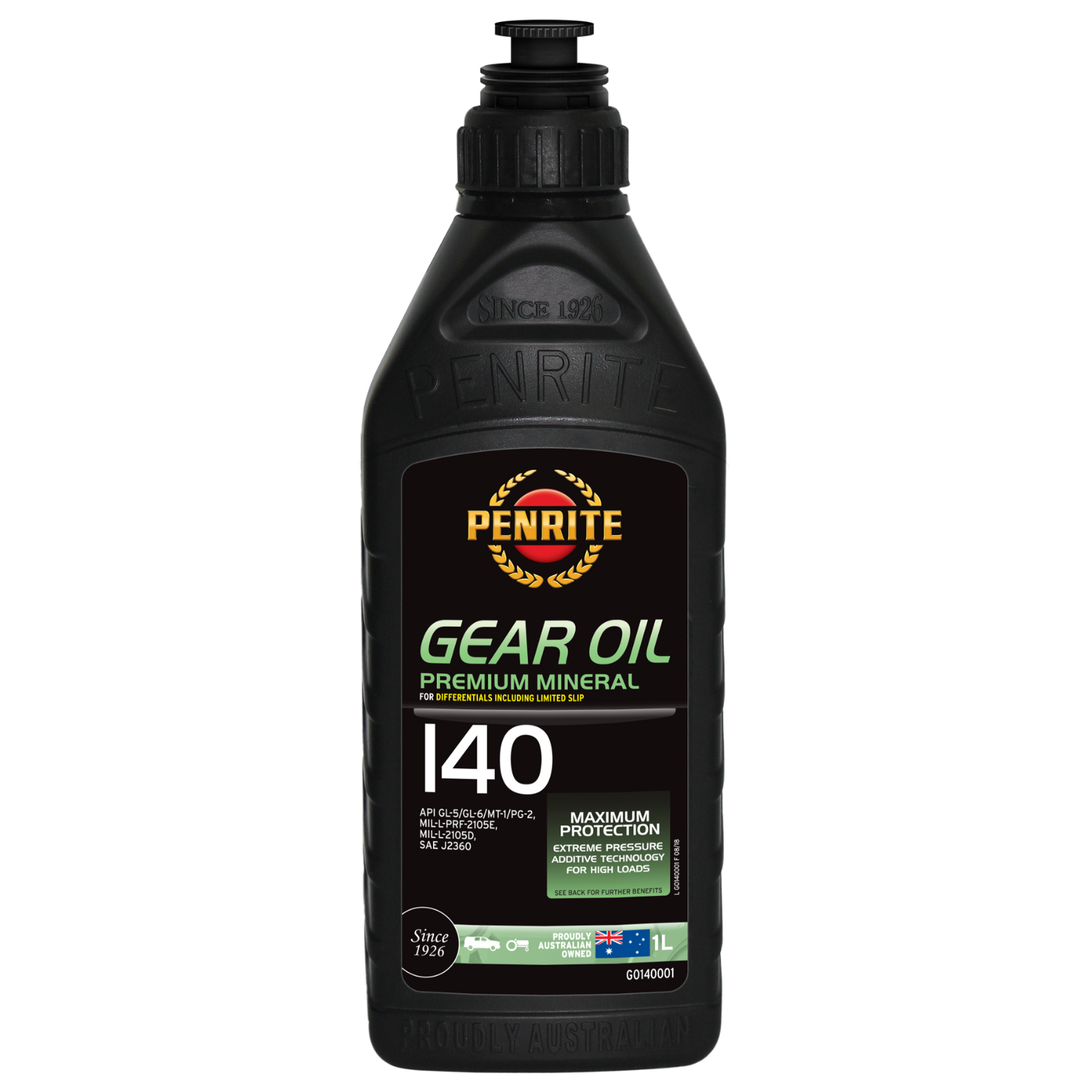 Penrite Gear Oil 140 (3 Sizes Available) – Oz General Store