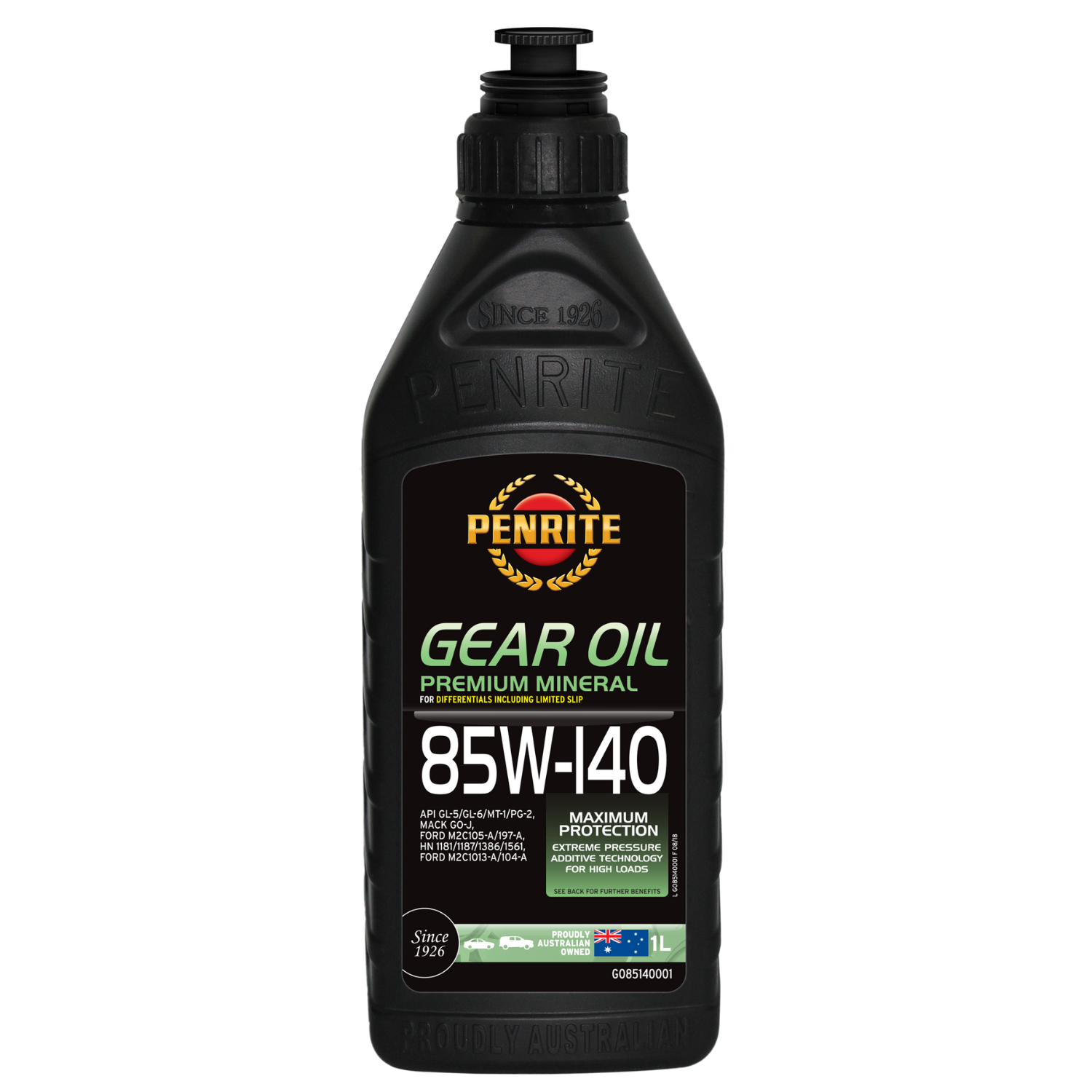 Penrite Gear Oil 85W-140 (3 Sizes Available) - Oz General Store