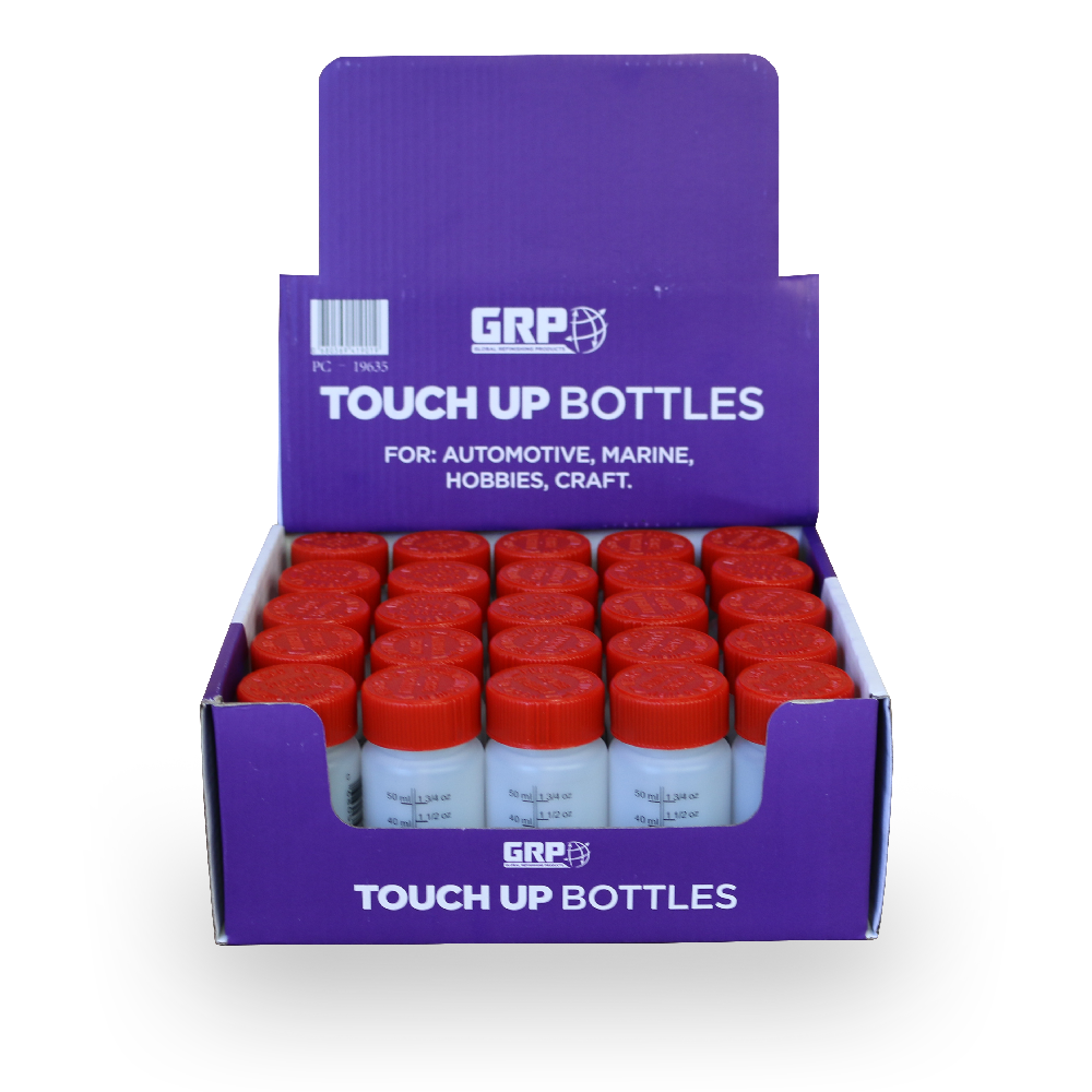 GRP Touch Up Bottles 50ml - Box of 25 (Empty) - Oz General Store