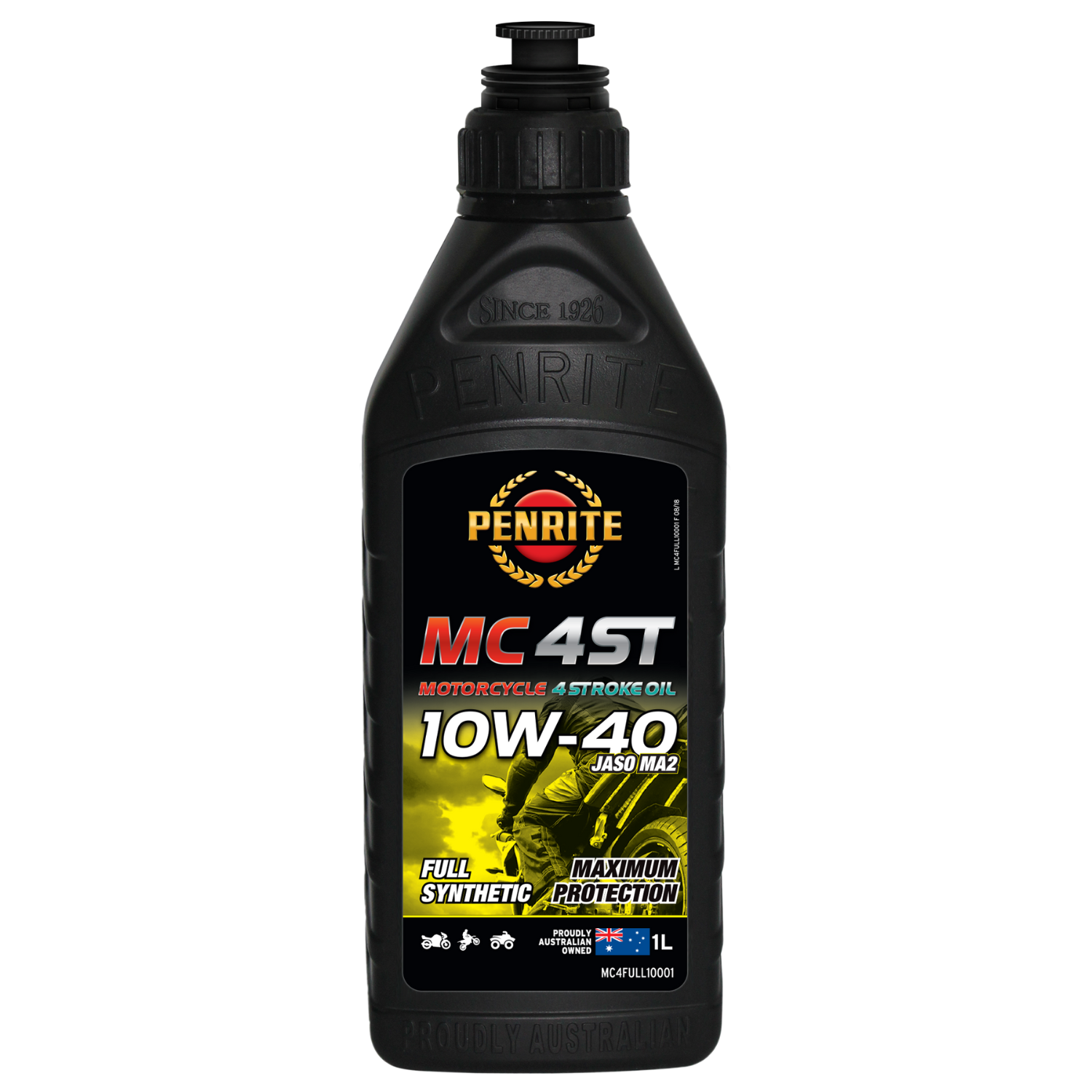 Penrite MC-4 ST 10W-40 Full Syn (3 Sizes Available) - Oz General Store
