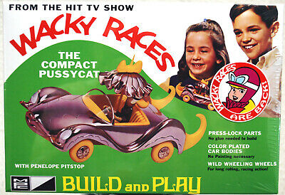 MPC934 Wacky Races Compact Pussycat 1/32 Scale Plastic Model Kit - Oz ...