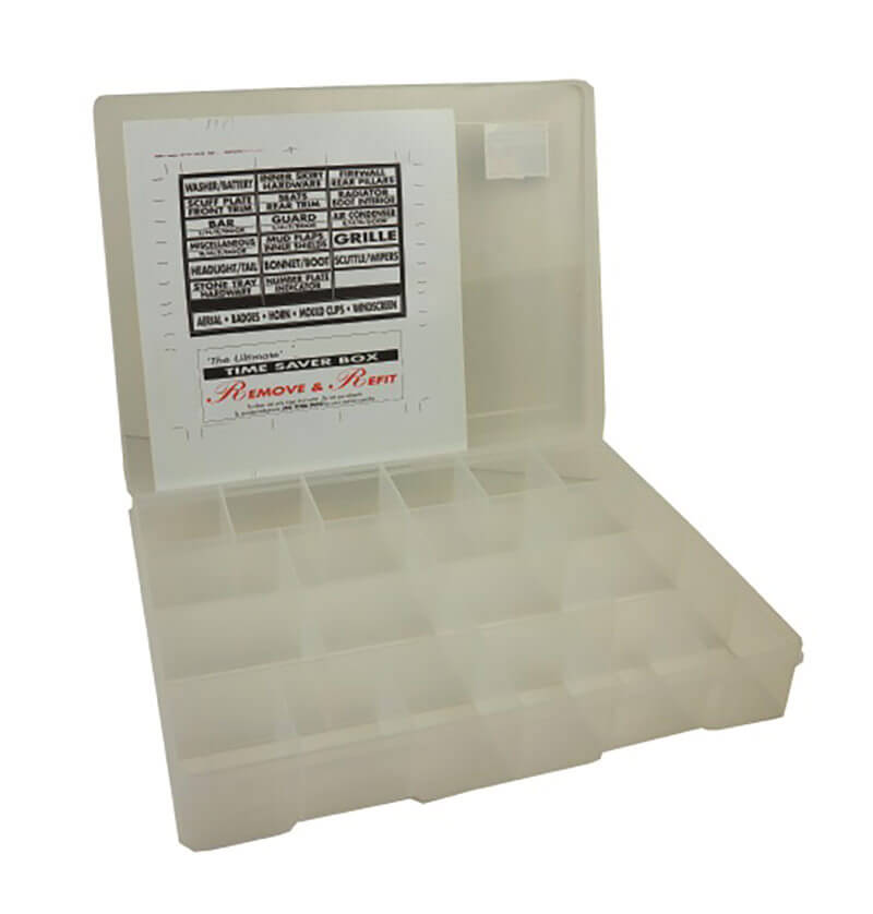 Bodyshop Remove & Refit Boxes with Labels – Oz General Store