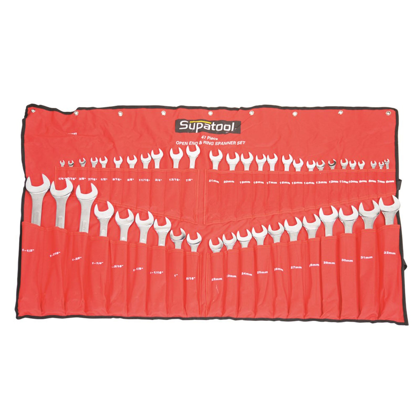 Supatool Combination Spanner Set - Metric and Imperial (2 Sets Availab ...
