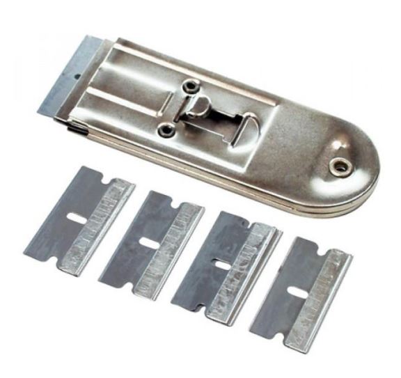 Scraper with Retractable Locking Blade – Oz General Store