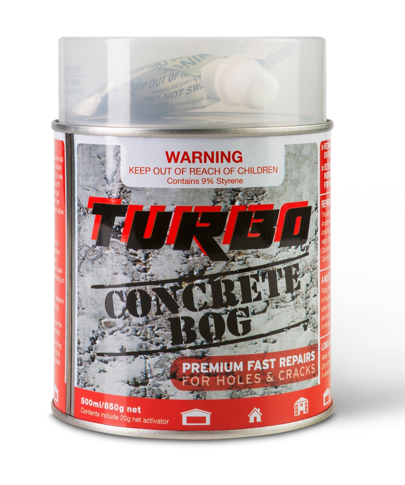 Turbo Concrete Bog (2 Sizes Available) - Oz General Store