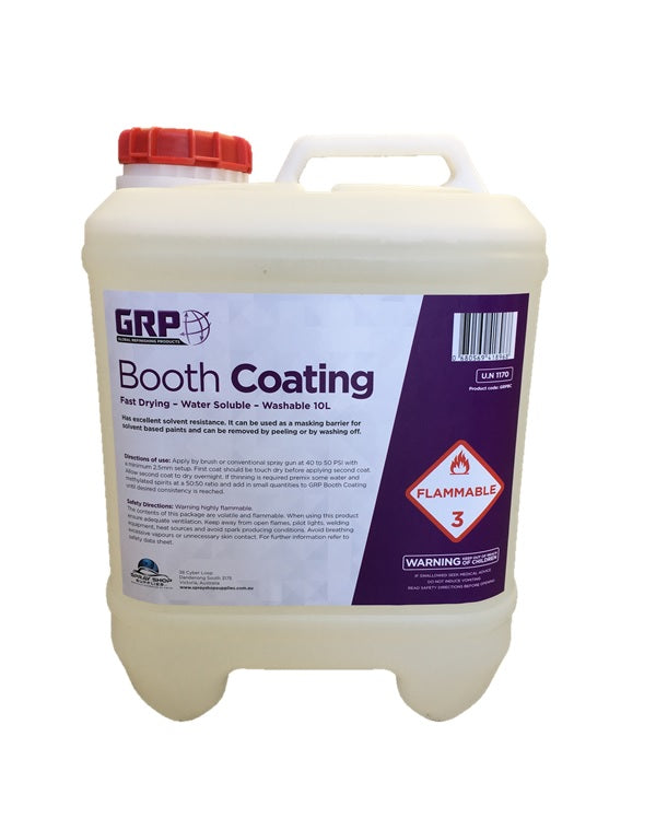Washable Booth Coating 10Lt - Oz General Store