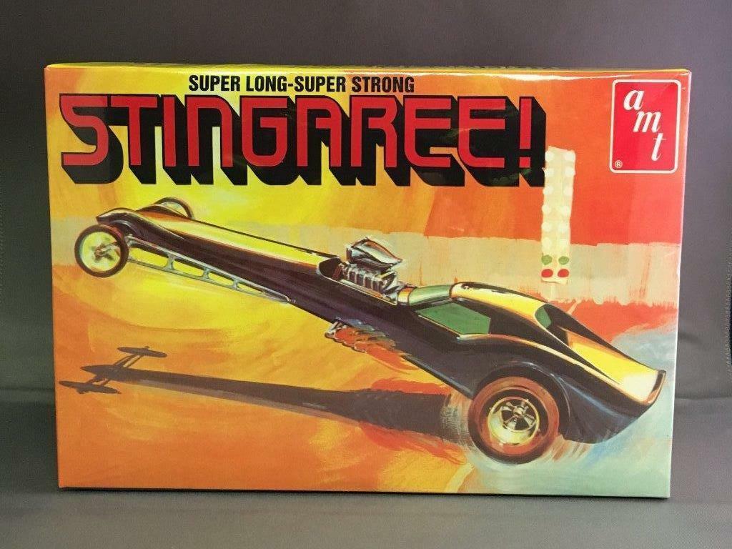 *AMT1259 1/25 Stingaree Show Dragster Plastic Model Kit (Vintage) - Oz ...