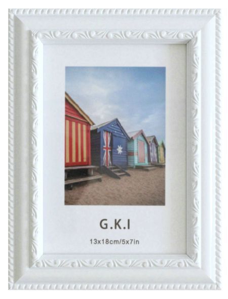 White Antique Style Photo Frame (10 Sizes Available) - Oz General Store