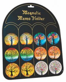 Beautiful Round Life Tree Image Magnets - Oz General Store