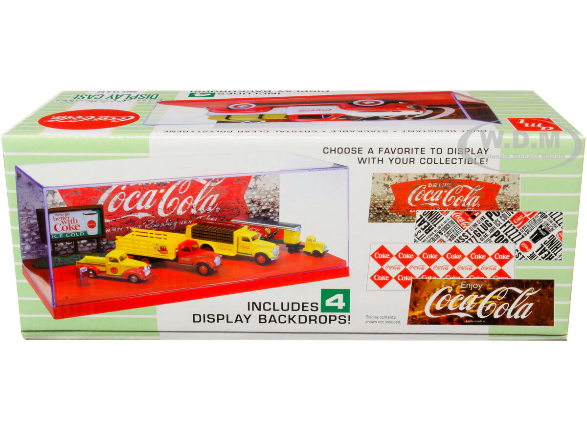 AMT Coca Cola Cars & Collectables Display case - Oz General Store